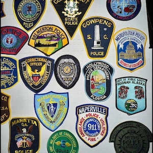 Police Patch Collections! Sheriff Dept. State Troopers. Austin Texas ...