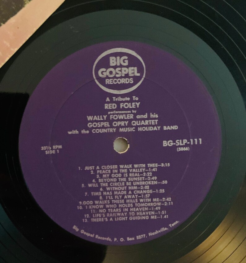 Vinyl Record Albums of Red Foley Music memories | Etsy