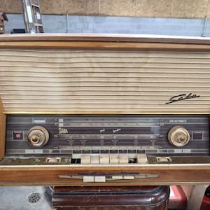 SABA 300 Automatic Radio Vintage German Tube Radio Rare Piece - Etsy