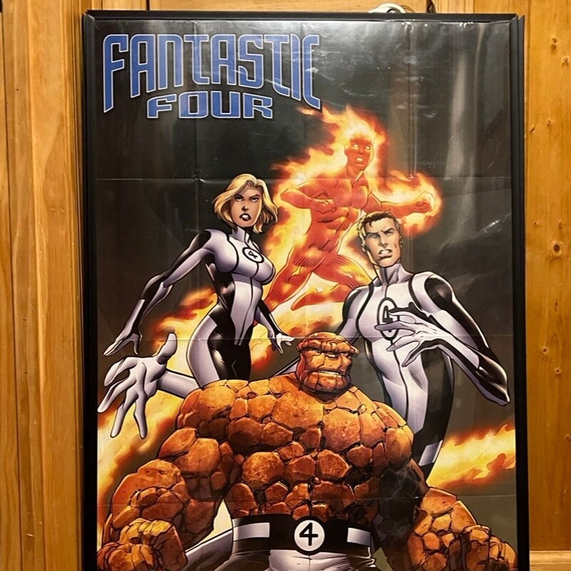 Fantastic Four Poster - Etsy