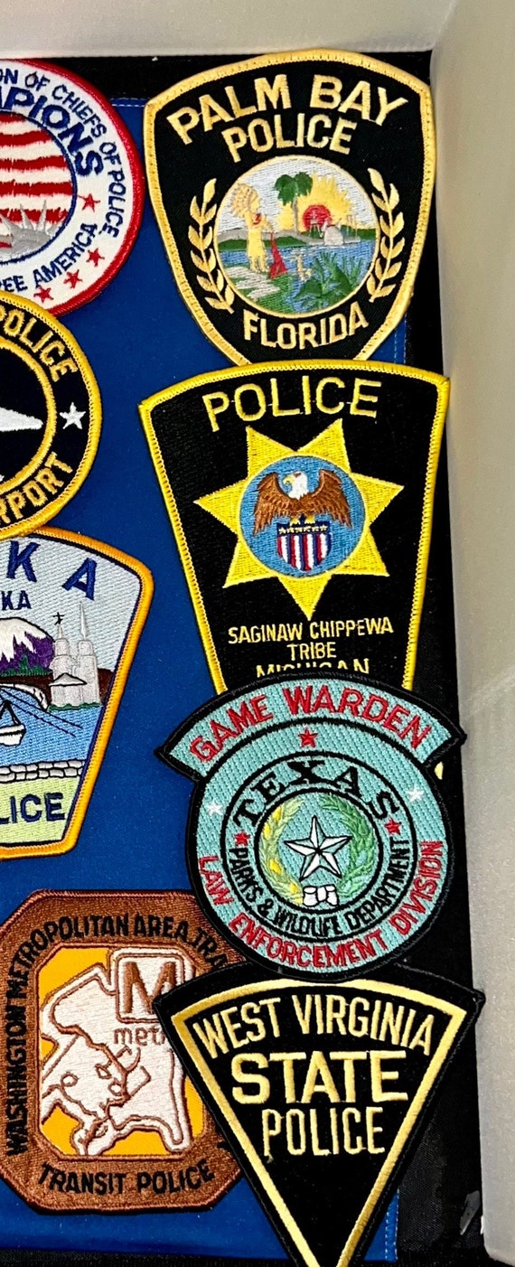Law Enforcement Police Patches Huge Collection in sev… - Gem