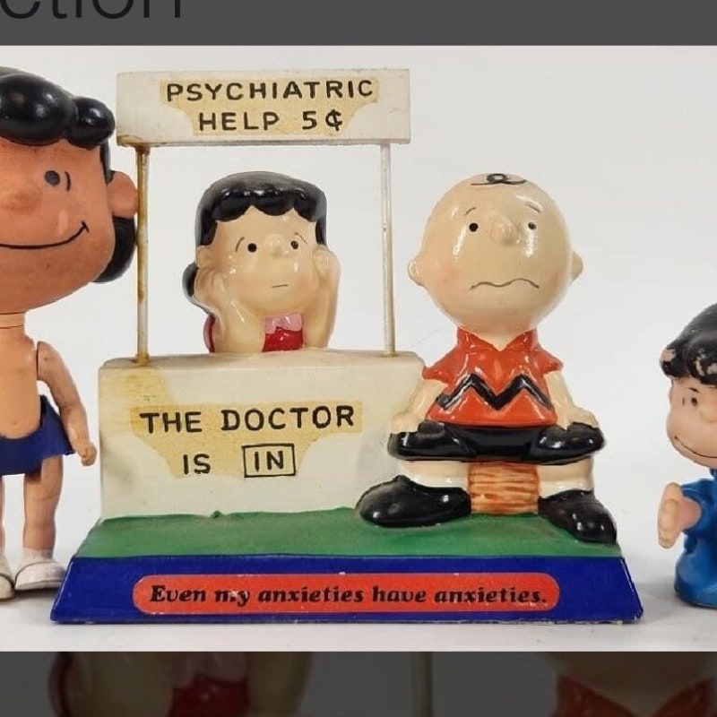 Peanuts Psychiatric Help 5 Cents - Etsy