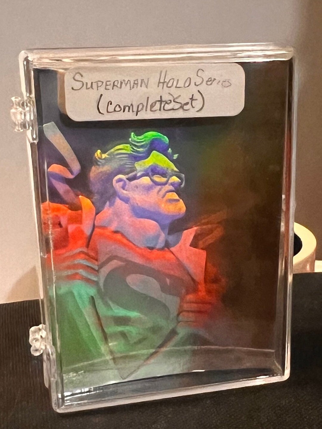 Superman Holo Series Complete Set Trading Cards - Etsy
