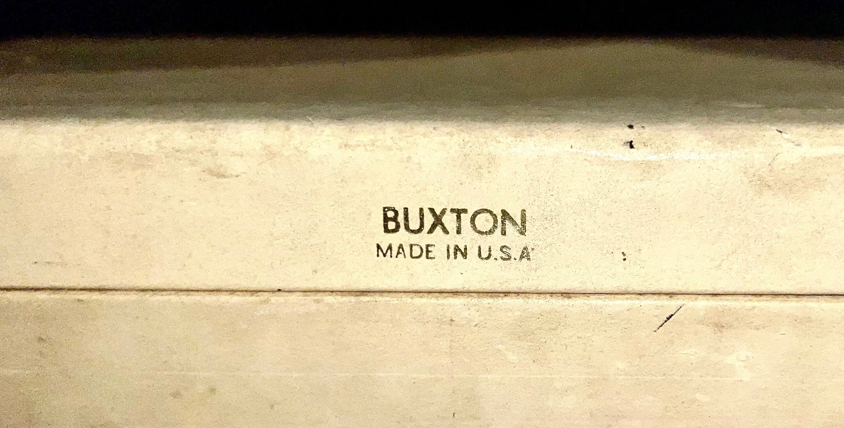 Lady Buxton Vintage Mid Century Jewelry Box Made in the USA. Spacious 3 ...