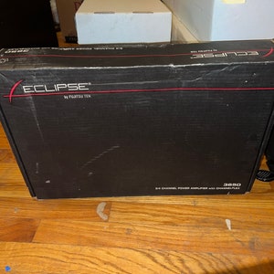 Eclipse Fujitsu Ten Amplifier 3650 5/4 Channel Rare Old School Amp Hi ...