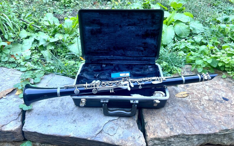 Vintage Bundy Clarinet Resonite Salmer Complete in Hard Shell Case. - Etsy
