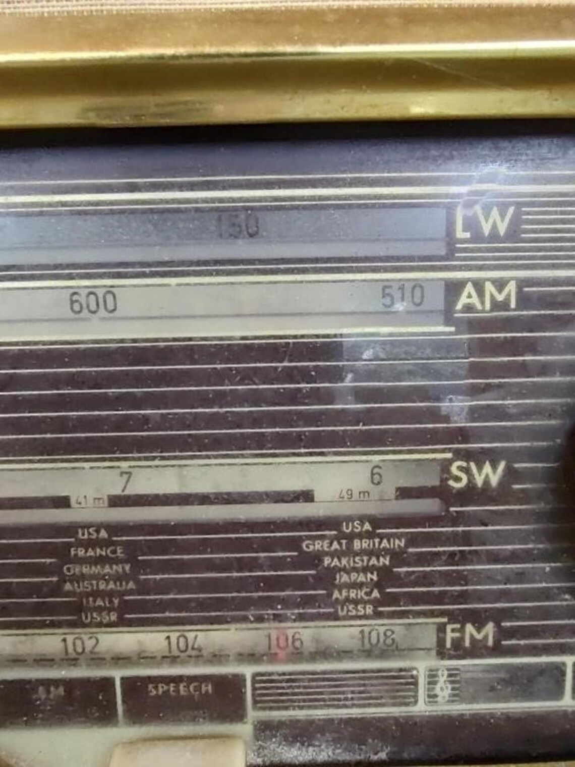 SABA 300 Automatic Radio Vintage German Tube Radio Rare Piece - Etsy