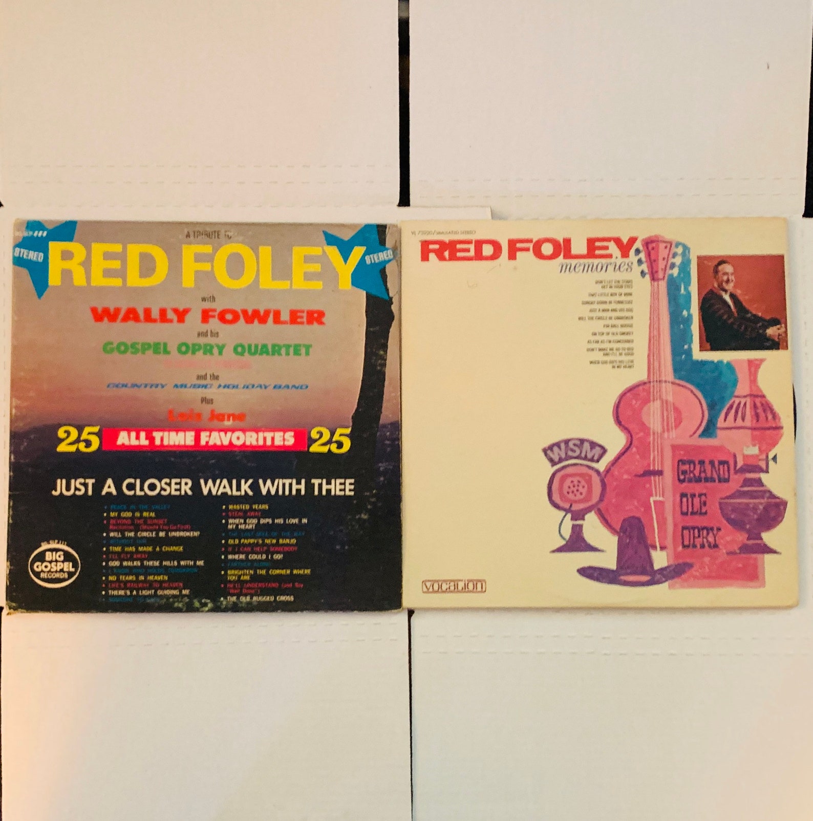 Vinyl Record Albums of Red Foley Music memories | Etsy