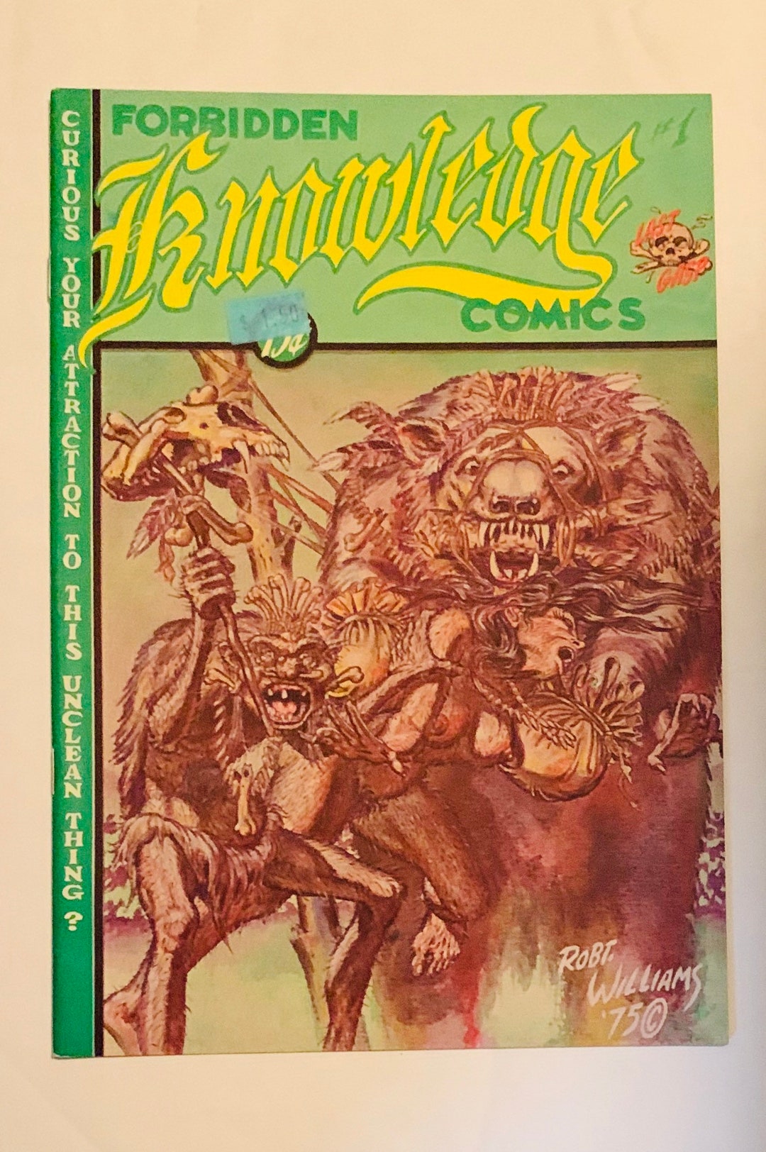 Forbidden Knowledge Comics 1 Printed in 1975 George Dicaprio - Etsy Canada