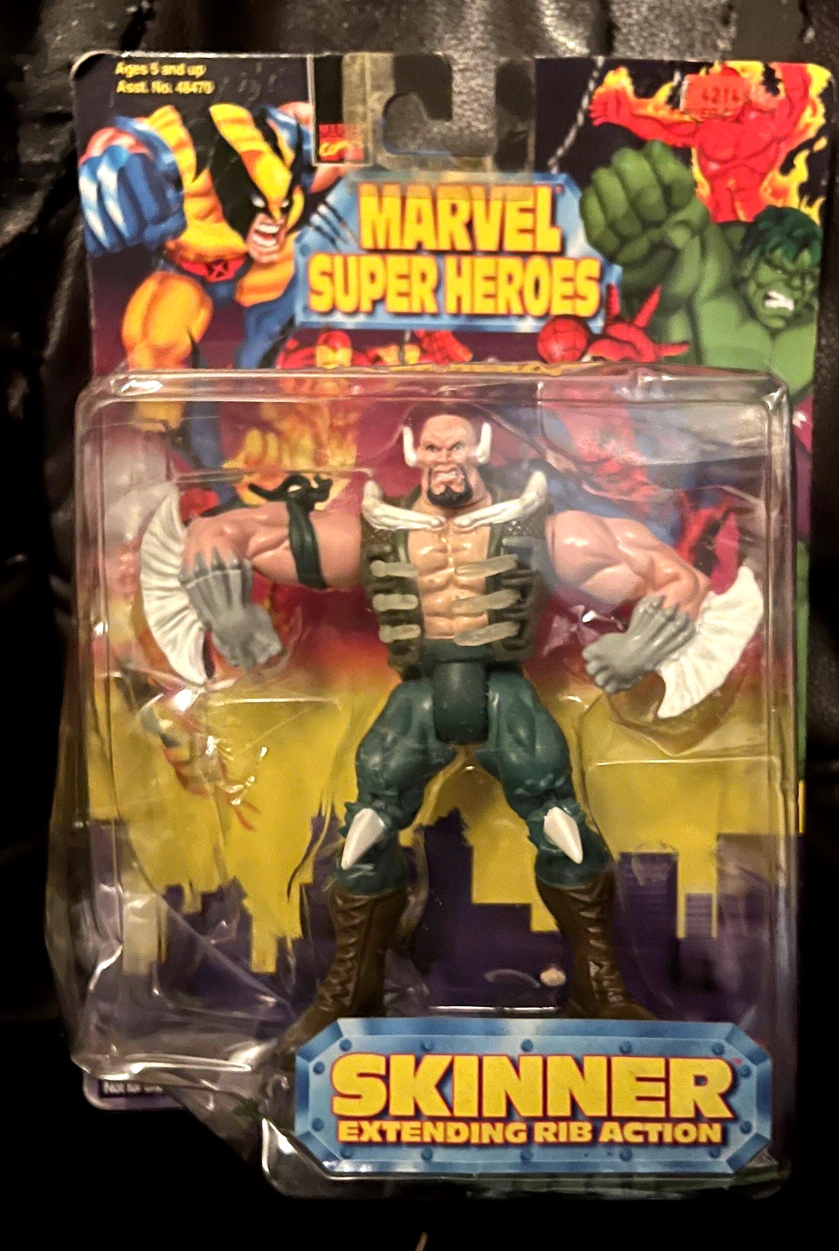 Marvel Super Hero's Ghost Rider's - Skinner Vintage 1995 Action Figure ...