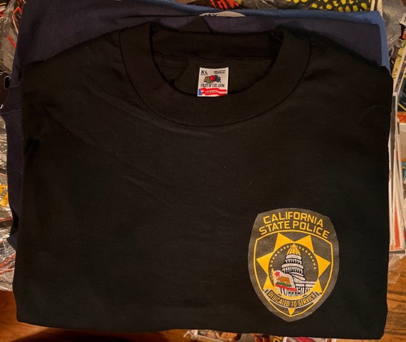 Police Shirts Vintage w Tags California State Police,… - Gem