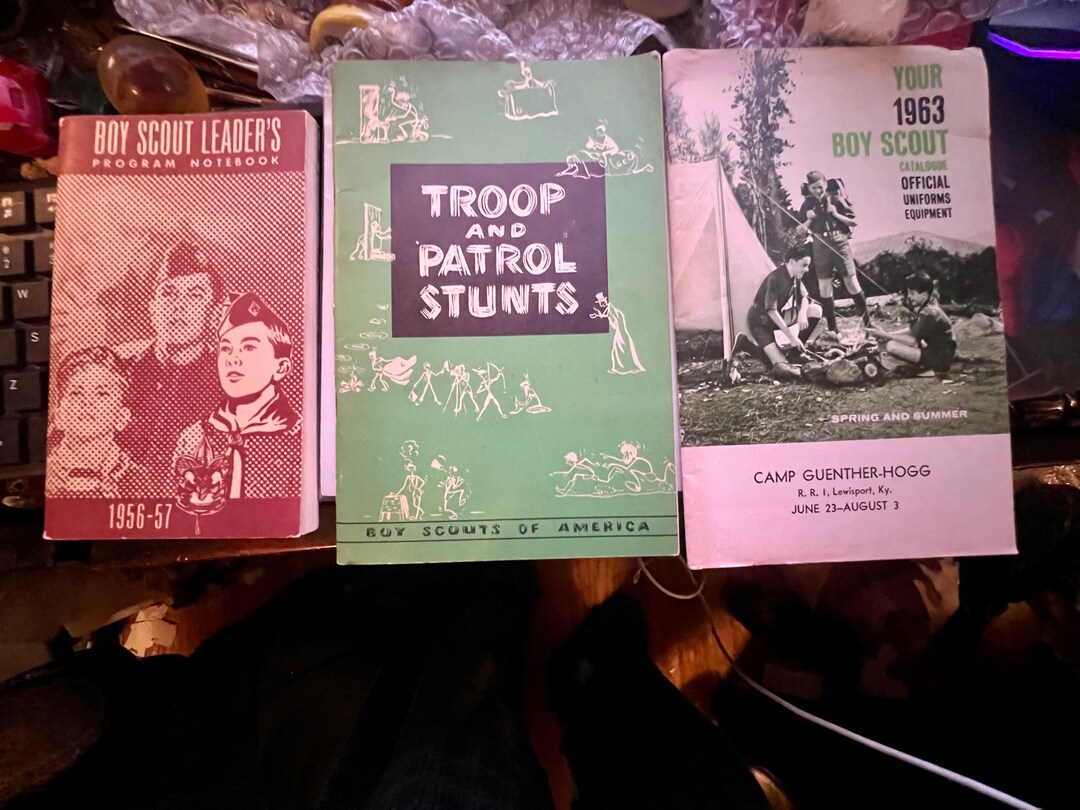 Boy Scouts of America. Vintage BSA Publications. 1956 Leaders Program ...