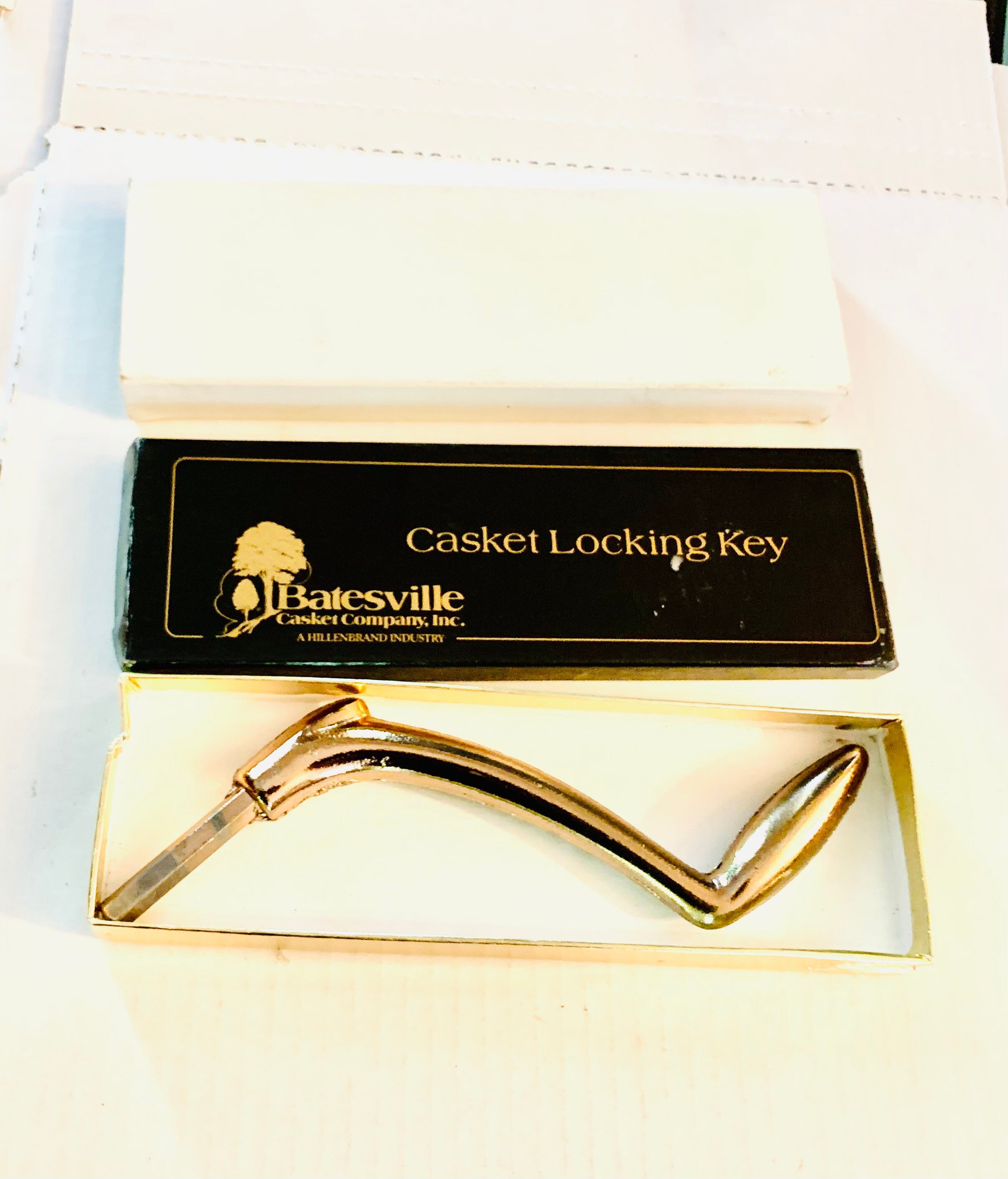 Casket Key. Batesville Coffin sealing crank mechanism key to | Etsy