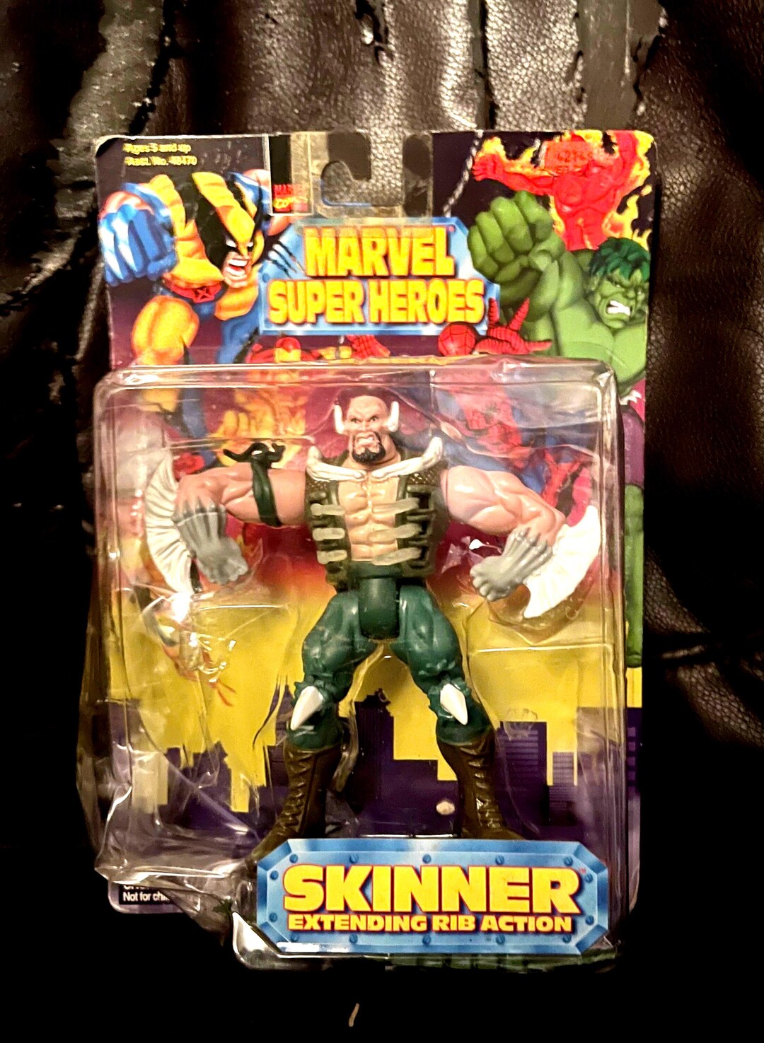 Marvel Super Hero's Ghost Rider's - Skinner Vintage 1995 Action Figure ...