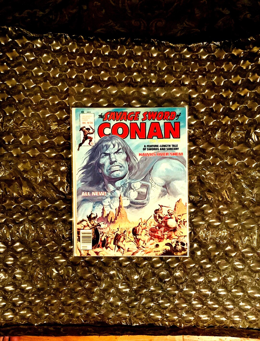 Savage Sword of Conan #36 Dec 1978 Marvel Comics. Earl Norem cover, Roy ...