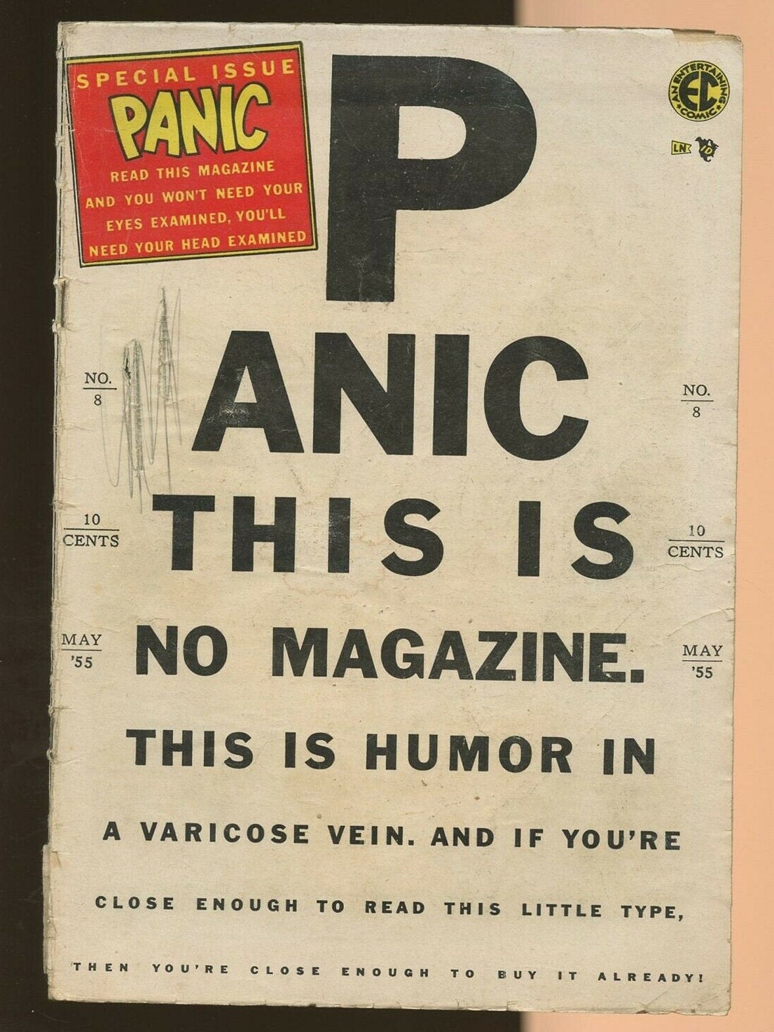 Panic #8 April 1955! by EC. Will Elder! Wally Wood! Jack Davis! If You ...