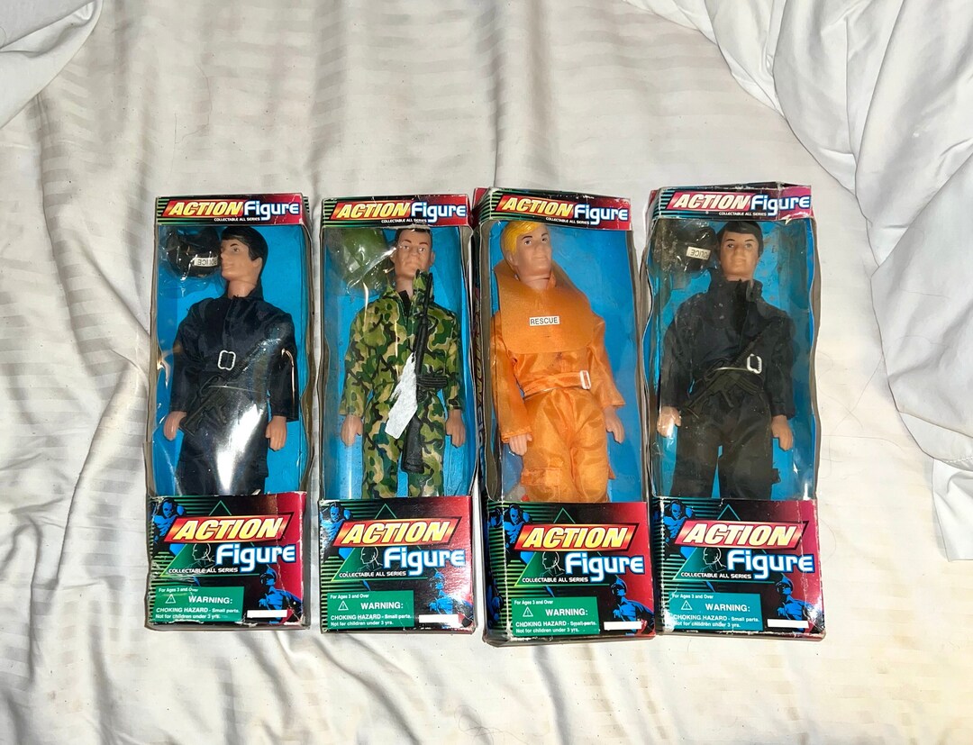 Action Figures Vintage Unopened Original Collector Action Figures in ...