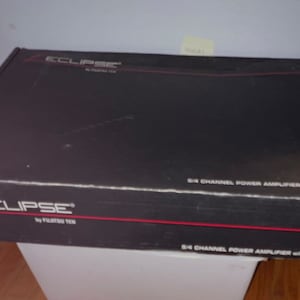 Eclipse Fujitsu Ten Amplifier 3650 5/4 Channel Rare Old School Amp Hi ...