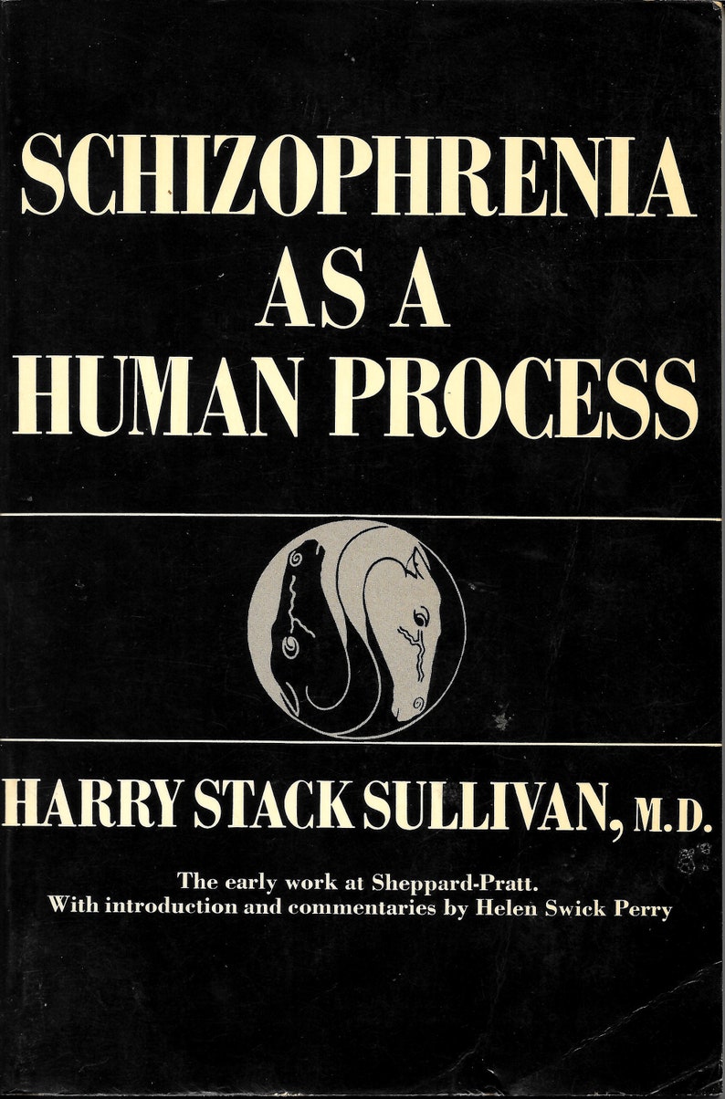 Schizophrenia as A Human Process Harry Stack Sullivan - Etsy