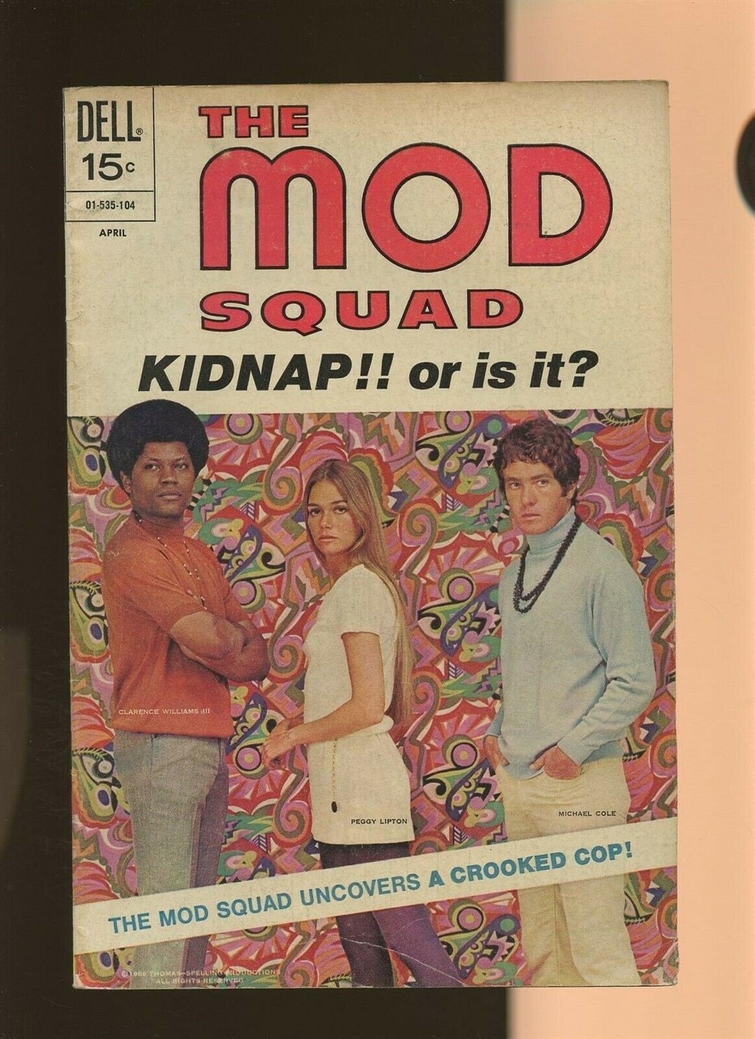 Mod Squad #2 July 1969. Comic Book Adaptation of the Hippie-era TV ...