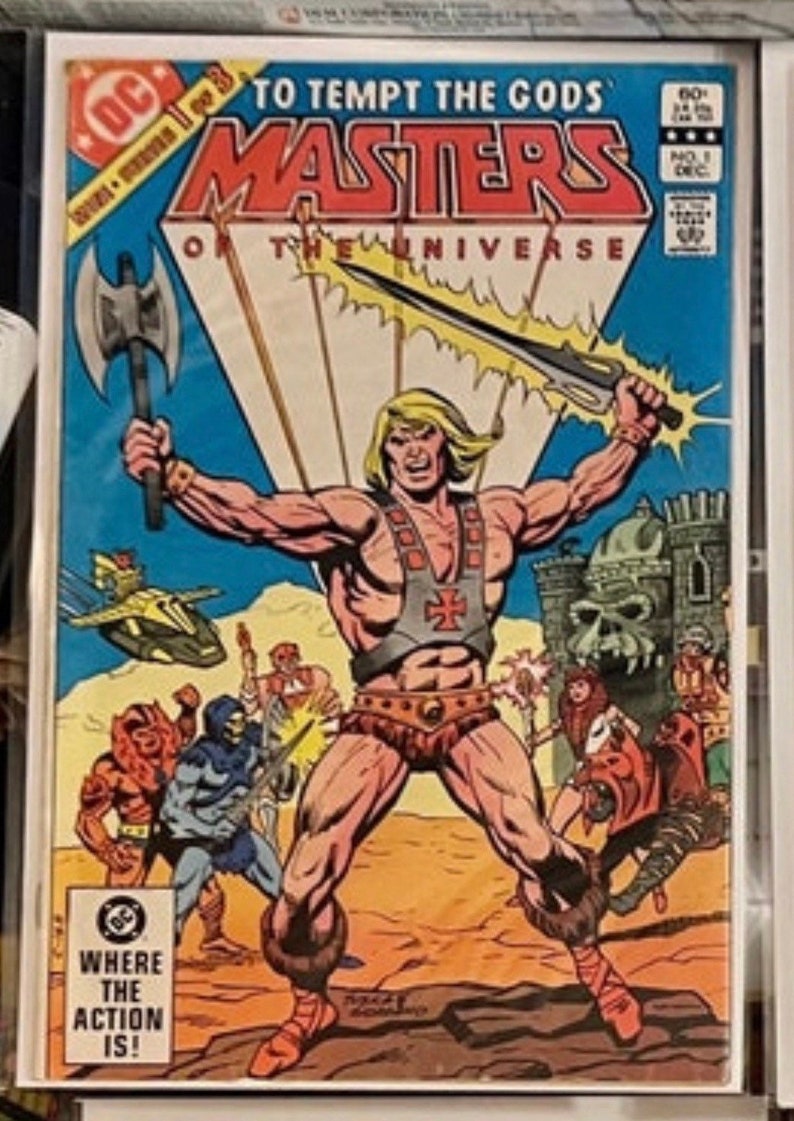 He-man Comic Books 123 He-man and the Masters of the - Etsy