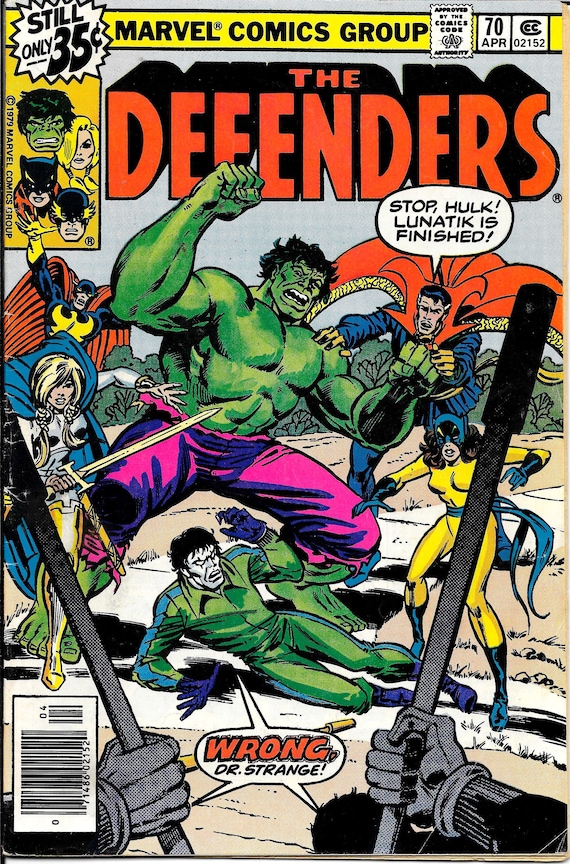 Defenders 70 Hellcat Valkyrie Dr Strange Lunatik Last | Etsy
