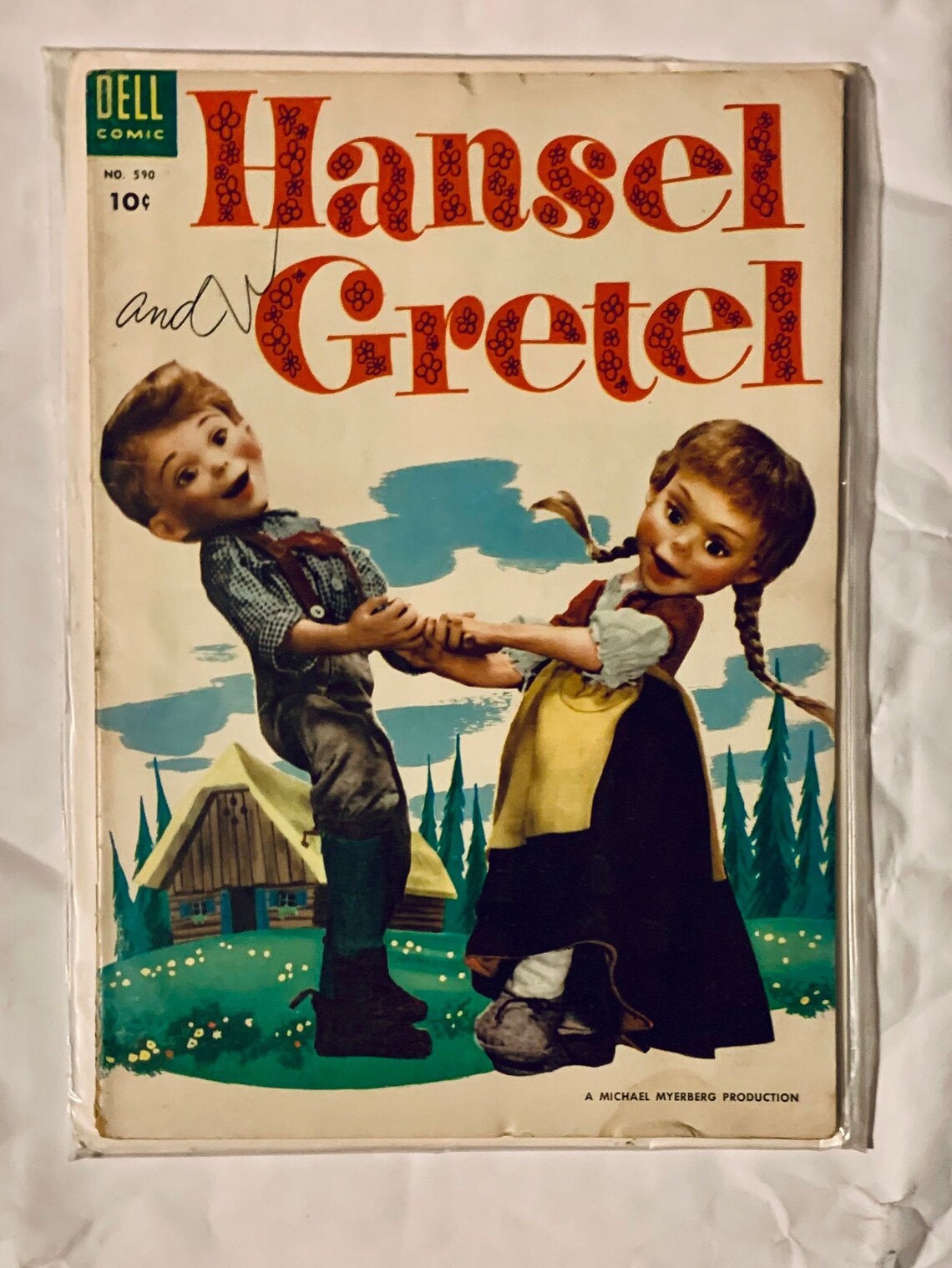 Hansel and Gretel Comic Book 1954 Four Color Comics 590 | Etsy