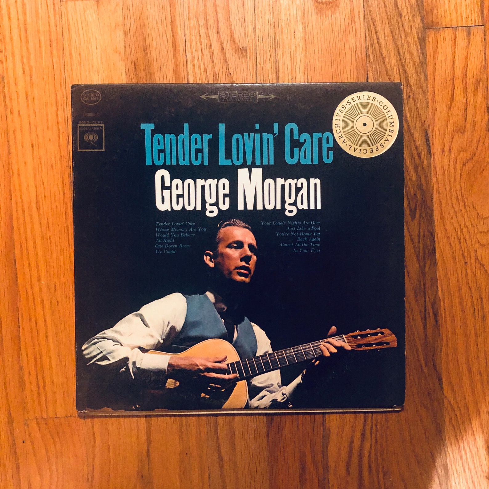 2 Vintage Vinyl George Morgan Albums Columbia Special - Etsy