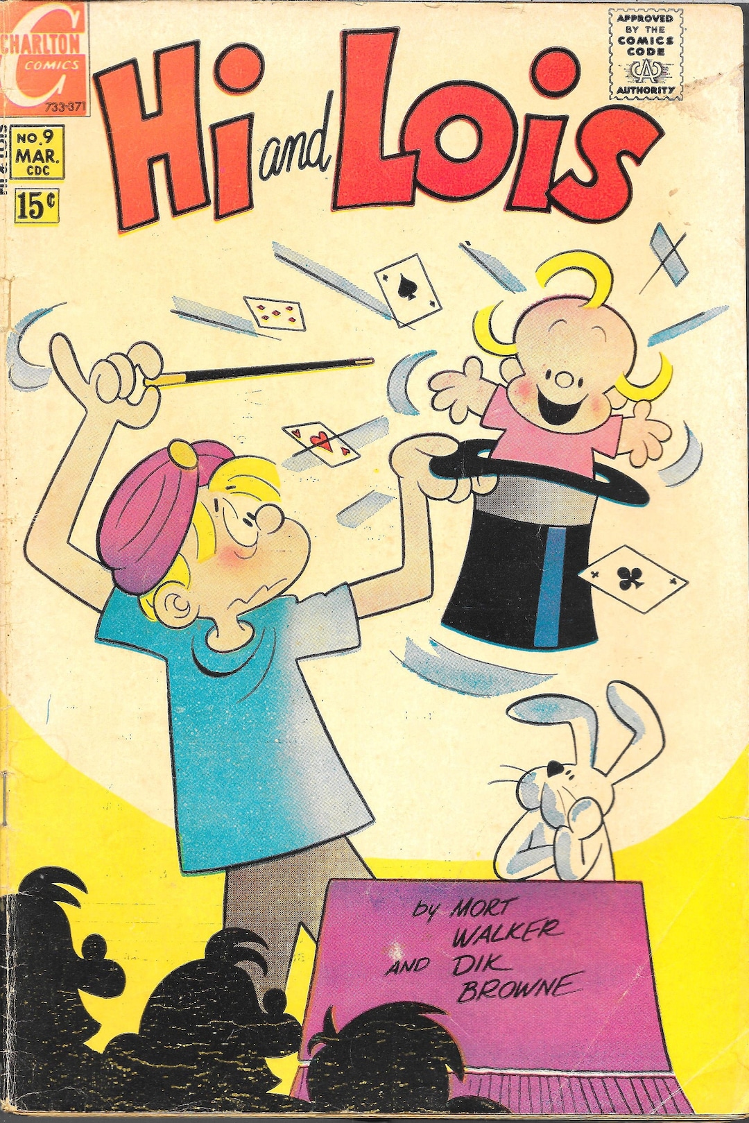 Hi and Lois (1969) #9 Comic Book March 1, 1971 by Charlton Comics 15 ...