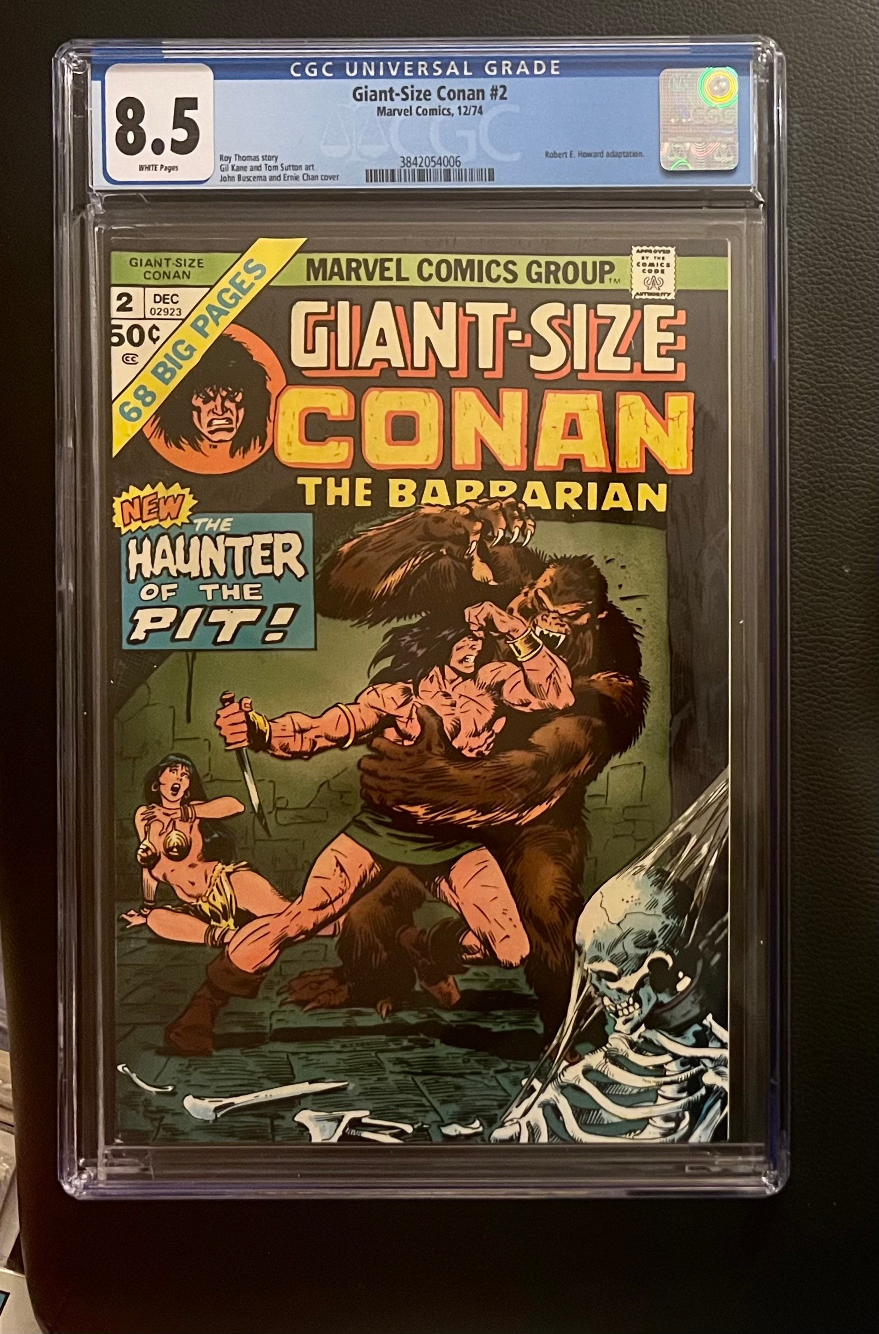 Conan the Barbarian Giant-size Conan 2 CGC 8.5 High Grade - Etsy