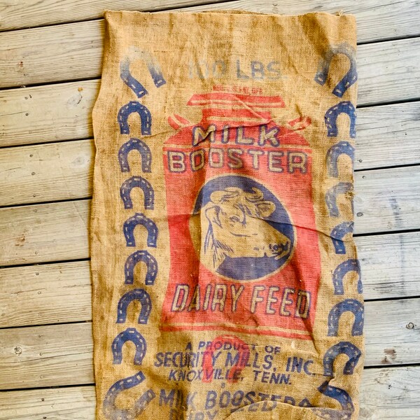 Burlap Feed Sack - Etsy