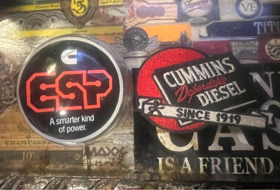 Vintage Cummins Diesel Rare Uniform Patch, ESP Paperw… - Gem