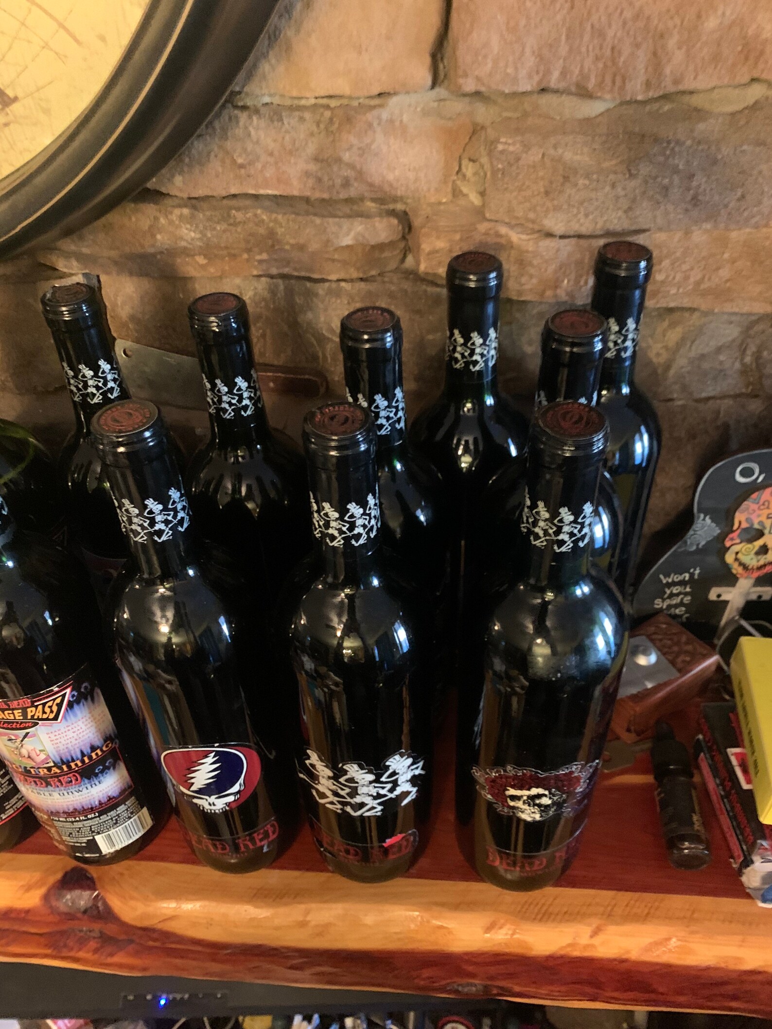 Grateful Dead Wine 1st Edition 1996 Dead Red California | Etsy