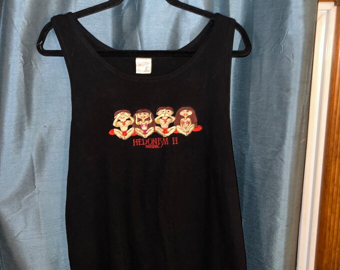 Hedonism II Nudist Resort Nigril Jamaica Tank Top. Features Classic ...