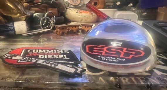 Vintage Cummins Diesel Rare Uniform Patch, ESP Paperw… - Gem