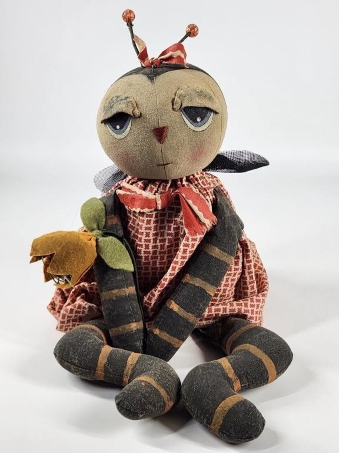 Lady Bug Unique Artist Made Garden Friend Buddy Plush or Excellent ...