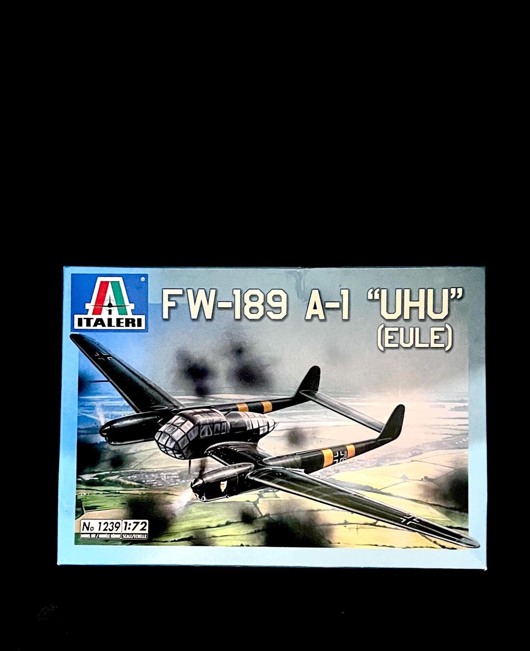 Model Airplane Kit: 1/72 Scale FW-189 A-1 Uhu WWII German Aircraft ...