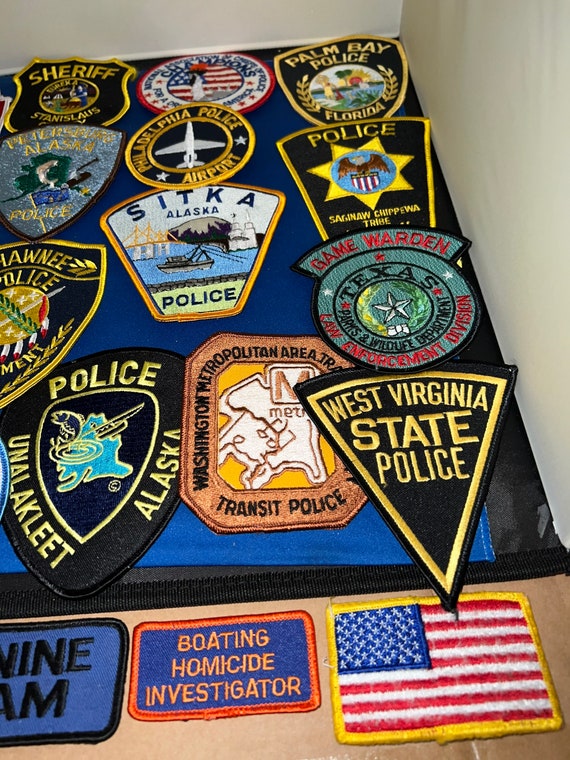 Law Enforcement Police Patches Huge Collection in sev… - Gem