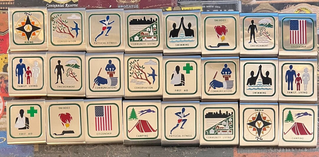 BSA Merit Belt Sliders. Enamel & Metal Hat Pins, Pins, Pinbacks ...