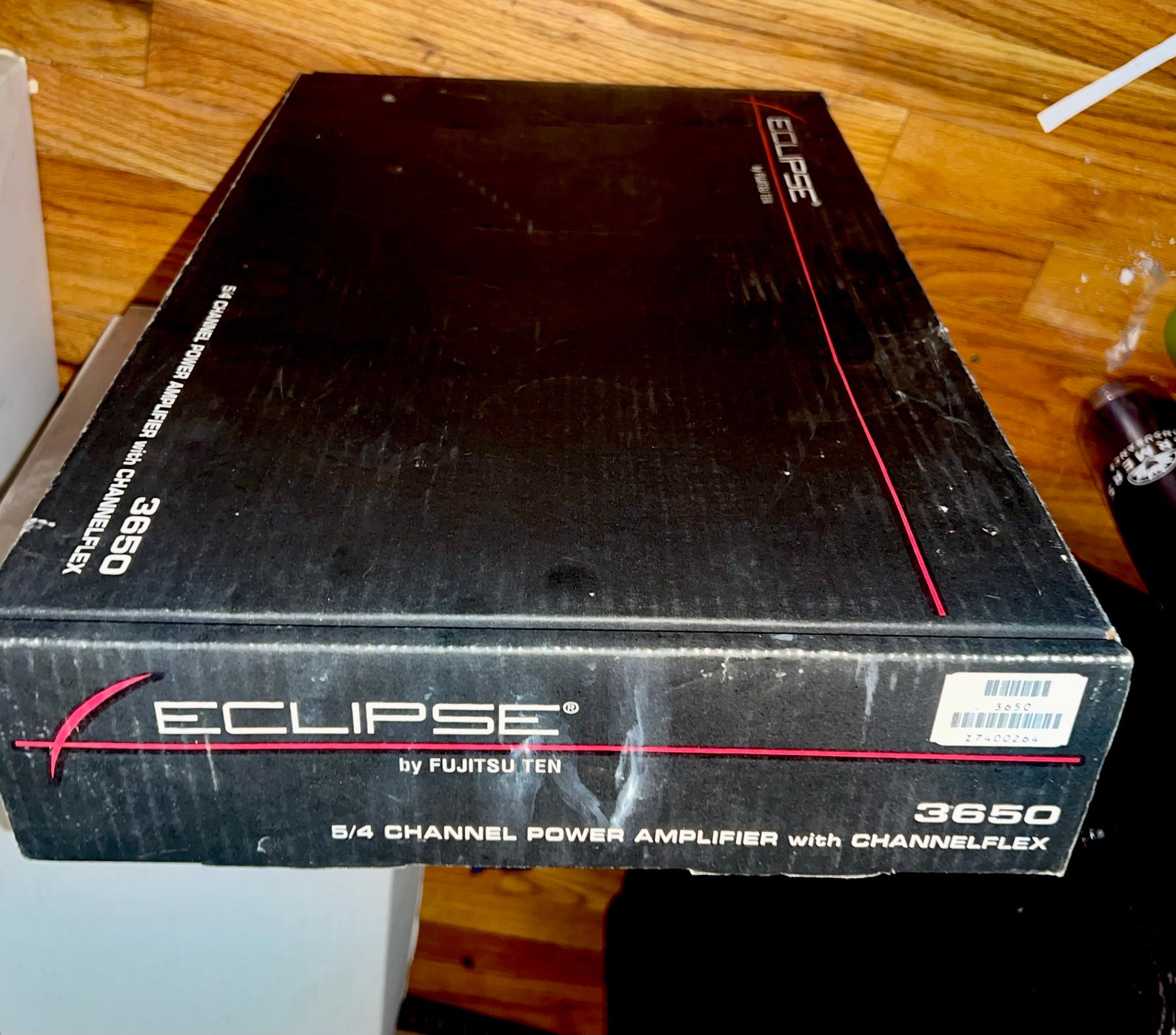 Eclipse Fujitsu Ten Amplifier 3650 5/4 Channel Rare Old School Amp Hi ...
