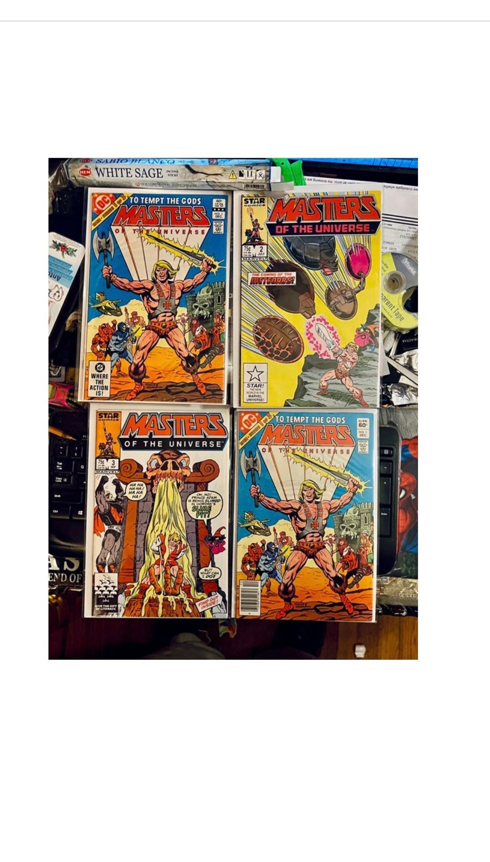 He-man Comic Books 123 He-man and the Masters of the - Etsy