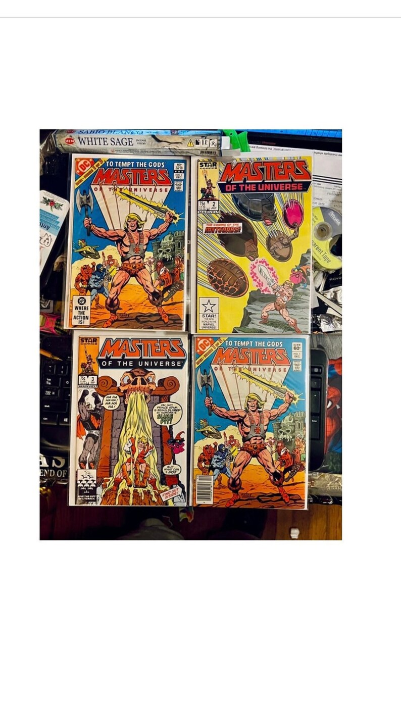 He-man Comic Books 123 He-man and the Masters of the - Etsy