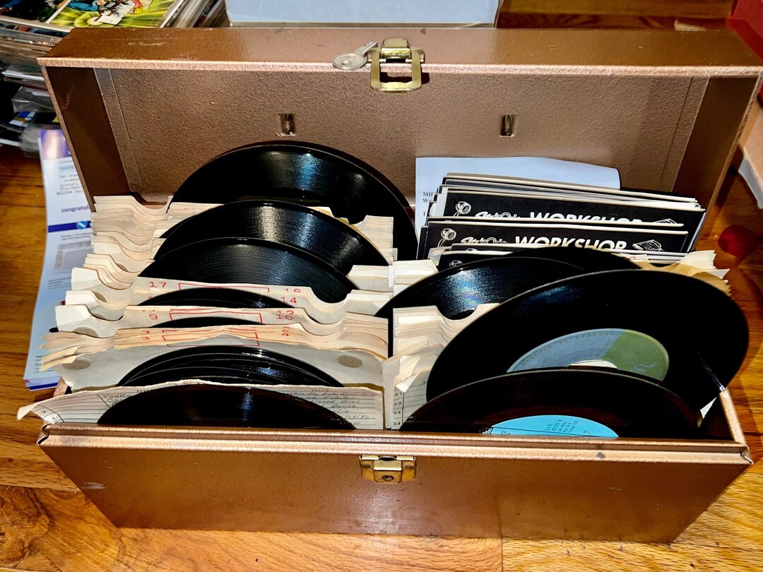Vintage Vinyl Square Dance Collection Indexed & Organized 45 Rpm W ...
