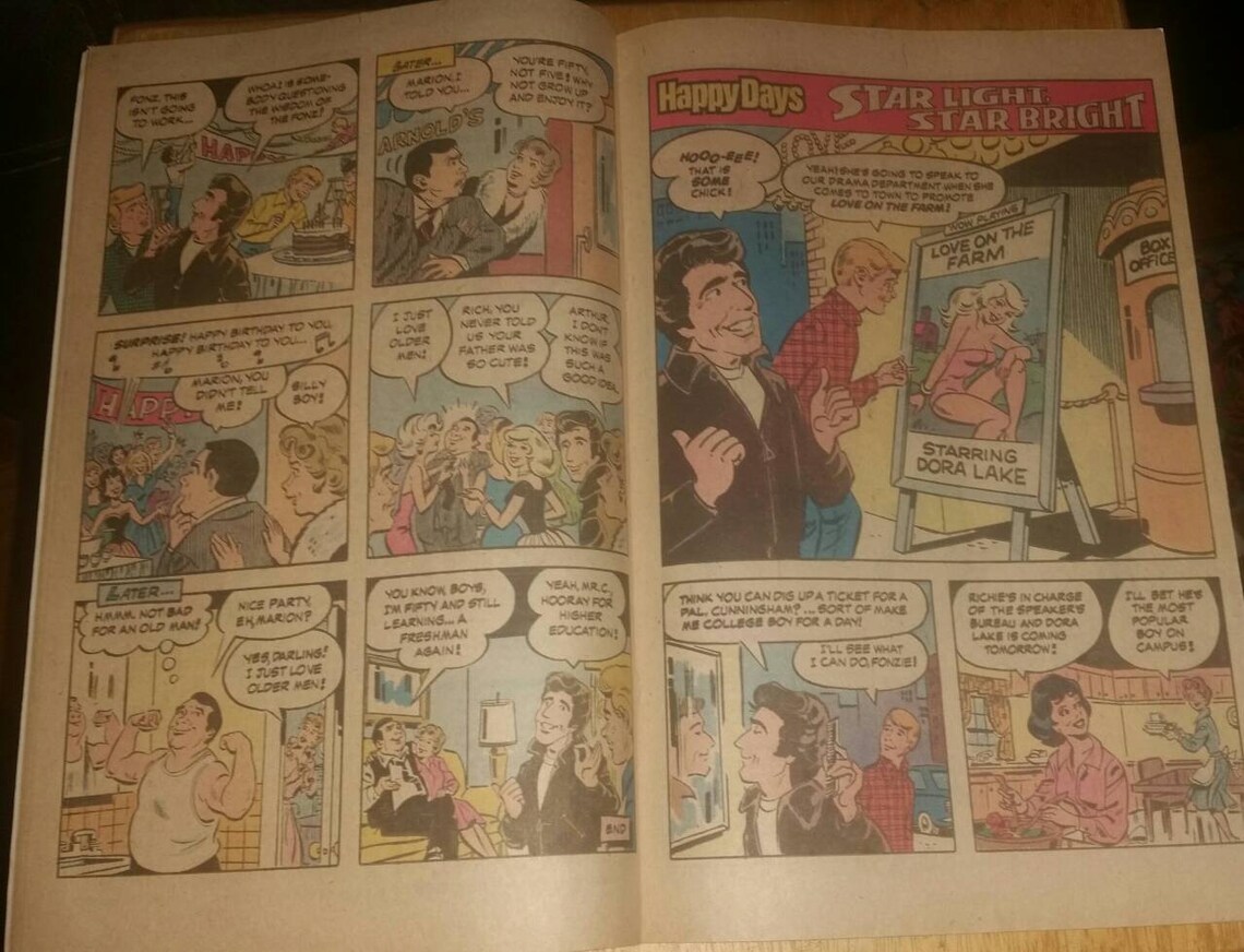 Happy Days 1 First Edition 1979 Comic Book No. 1 Vol. 1 - Etsy