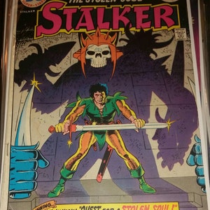 Stalker #1 1975 DC Comic Book. Beware the Man With the Stolen Soul - Etsy