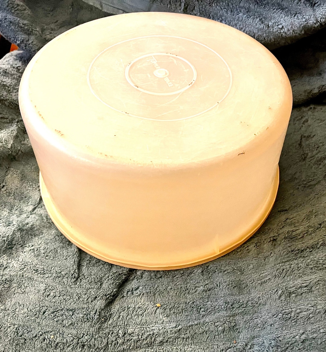 Tupperware Vintage Large Cake Container, Carrier Storage Container ...