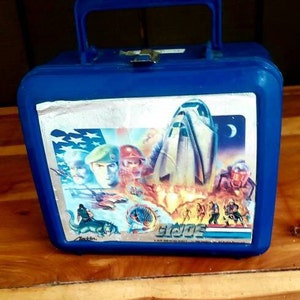 Vintage GI Joe Lunch Box. G.I. JOE A Real American Hero (1987) Aladdin ...