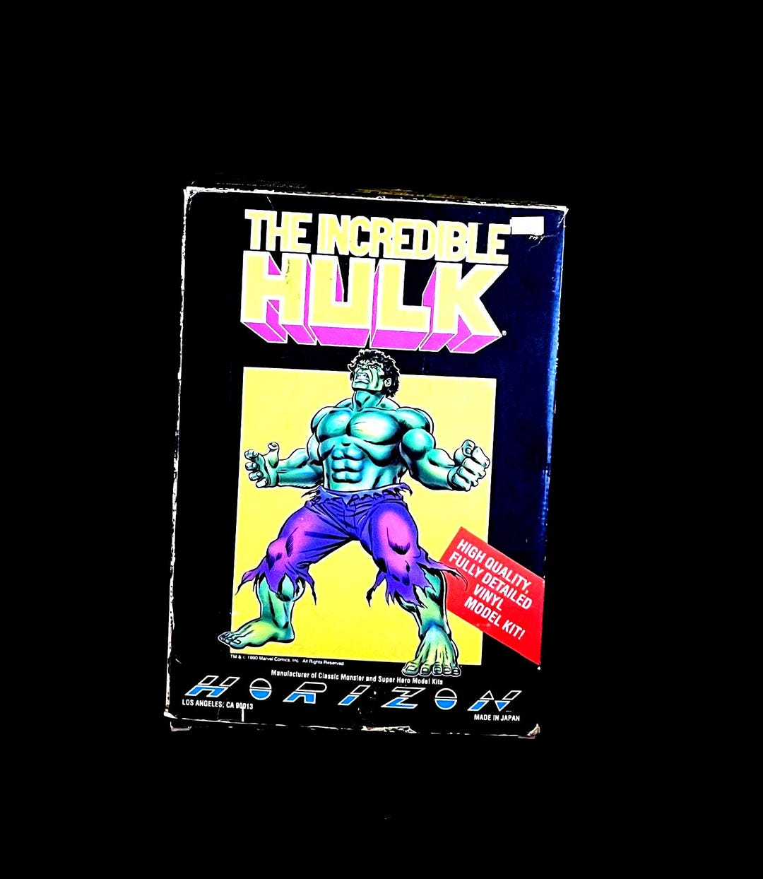 The Incredible Hulk Horizon Model Kit. Vintage 1990 Marvel Hulk 13 ...