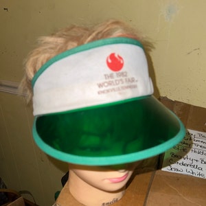Worlds Fair Vintage Sun Visor 1982 Knoxville, TN Quality Made. Green ...