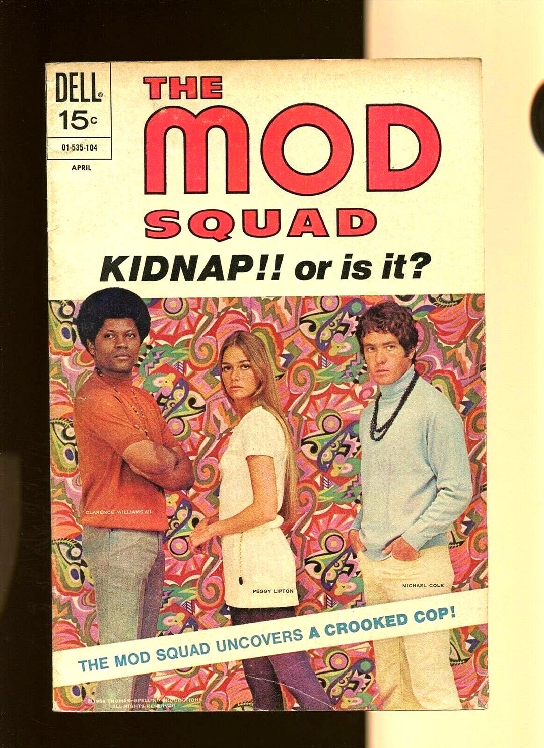 Mod Squad #2 July 1969. Comic Book Adaptation of the Hippie-era TV ...